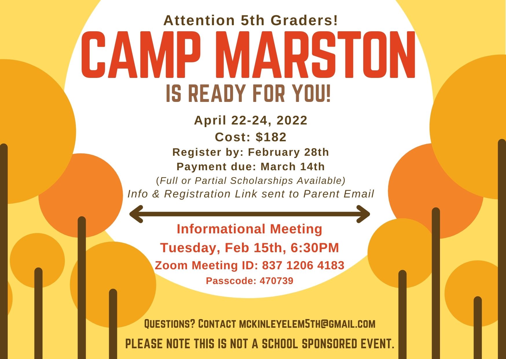 5th Grade Camp